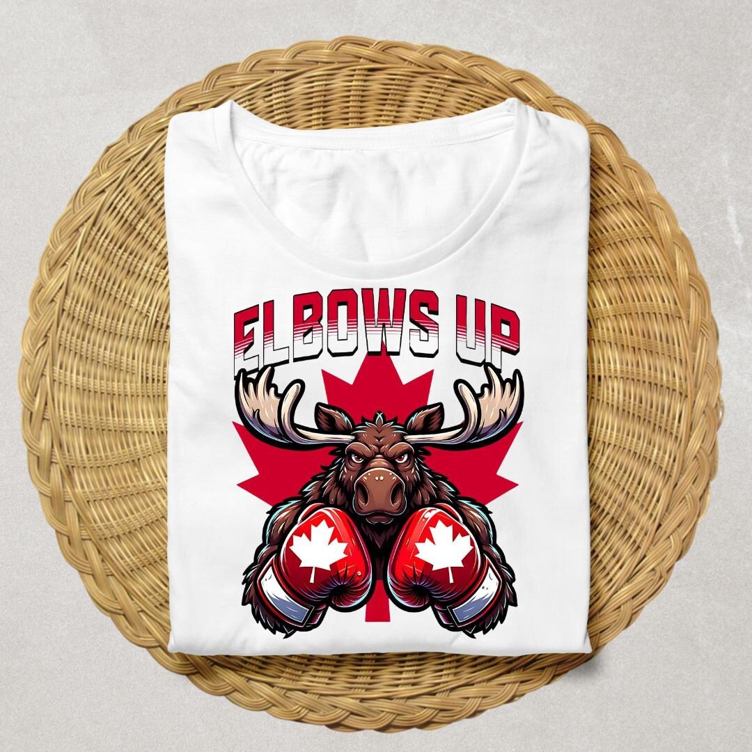 Canadian Elbows up PNG, Anti Tariffs Graphic Design Clipart for ...