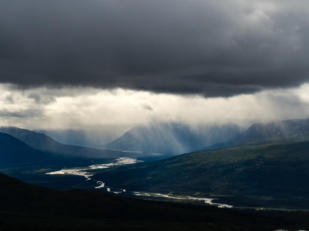 Denali National Park Fine Art Print, Alaska Landscape Photo Print ...