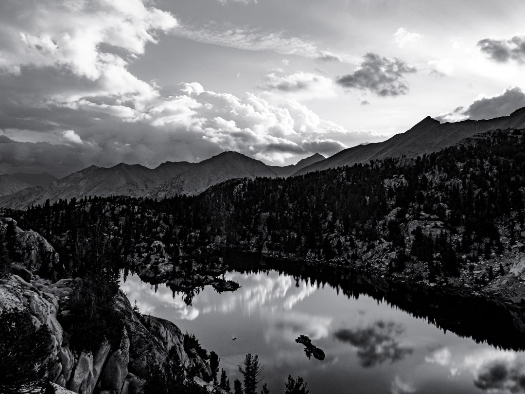 Sierra Nevada Storm Fine Art Print, Landscape Print, National Park Art ...