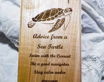 Sea Turtle Plaque | Etsy