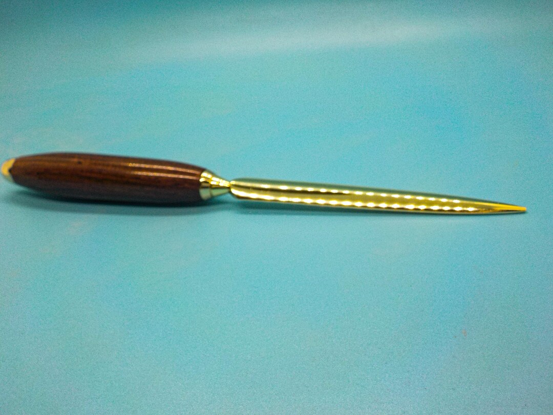 Personalized Letter Opener Hand Turned From Cocobolo - Etsy