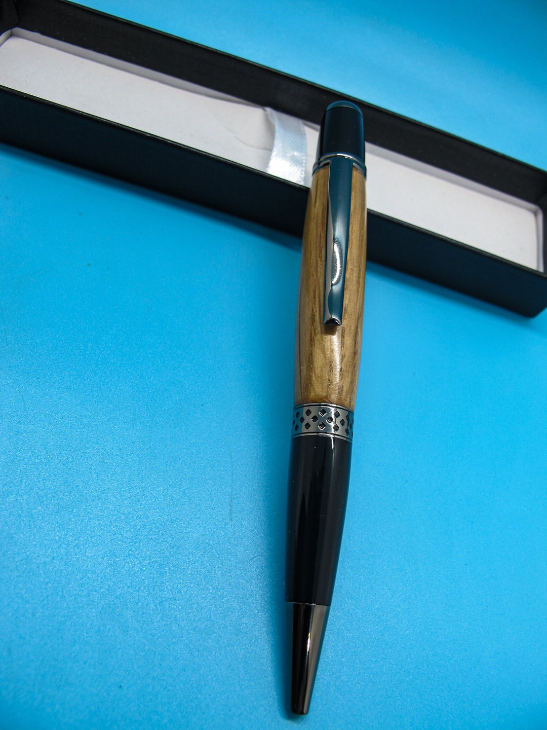 Jack Daniels Gatsby Style Pen Turned From Authentic Whiskey Barrel Wood ...
