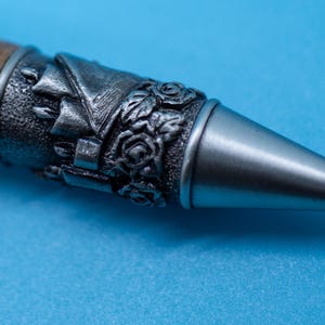 Amazing Grace Christian Pen Hand Turned Olivewood Bethlehem Pewter ...