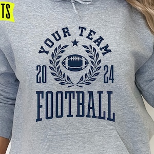 Collegiate Football Team Template Svg Png, School Team Shirts, Svg for ...