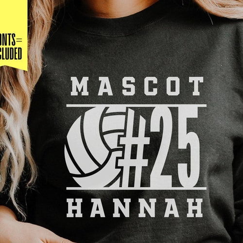 Volleyball Svg Team Shirt Svg Png Dxf Eps Cricut Cut File Etsy