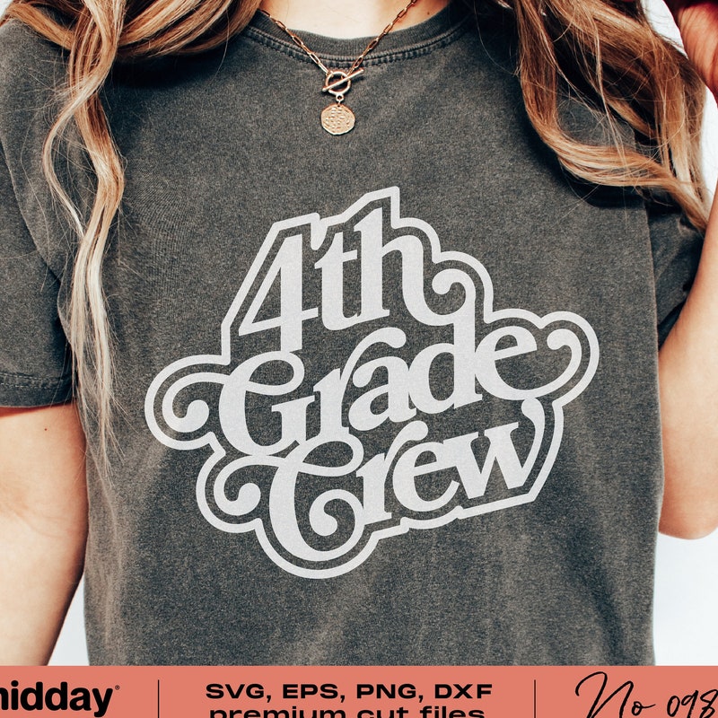 Fourth Grade Svg - Etsy