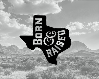 Born Raised Texas - Etsy