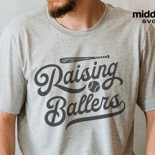 Raising Ballers Svg Png Dxf Eps Ai Baseball Mom or Dad Svg - Etsy