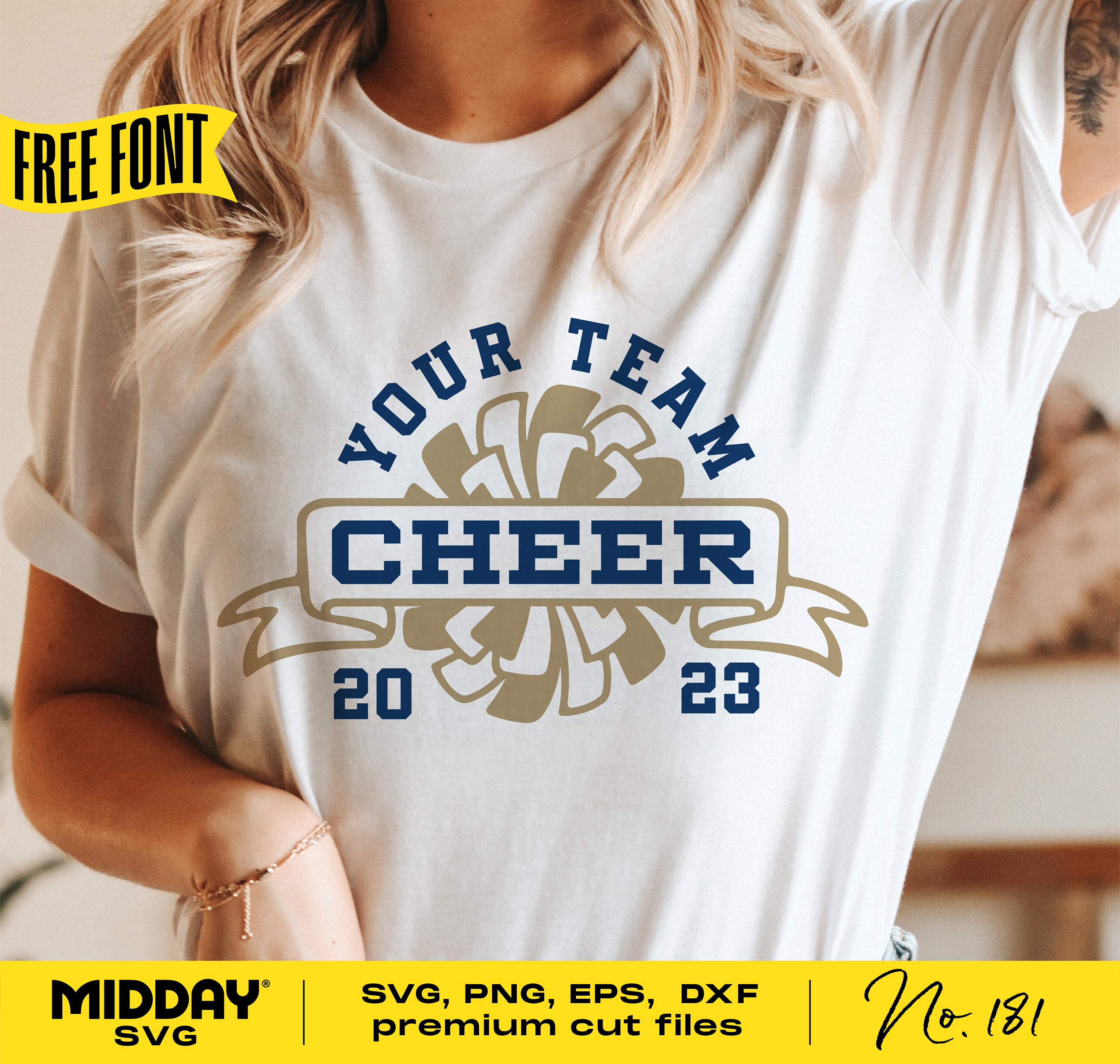 Cheer Team SVG, Cheerleading Shirts, Cricut Cut Files (digital Download ...