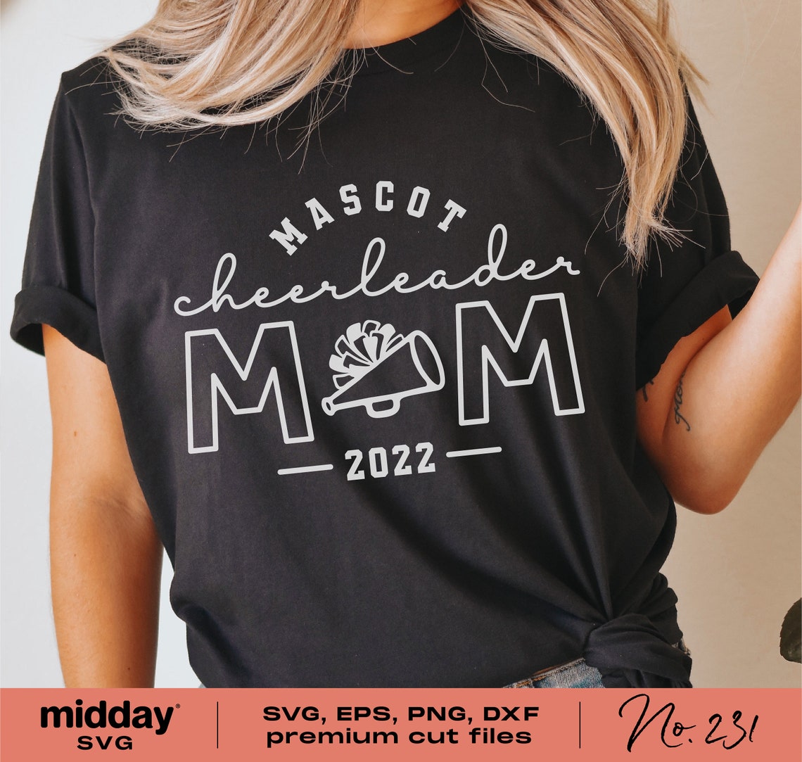 Cheerleader Mom Svg Png Dxf Eps Cheer Mom Svg Cheer Team - Etsy