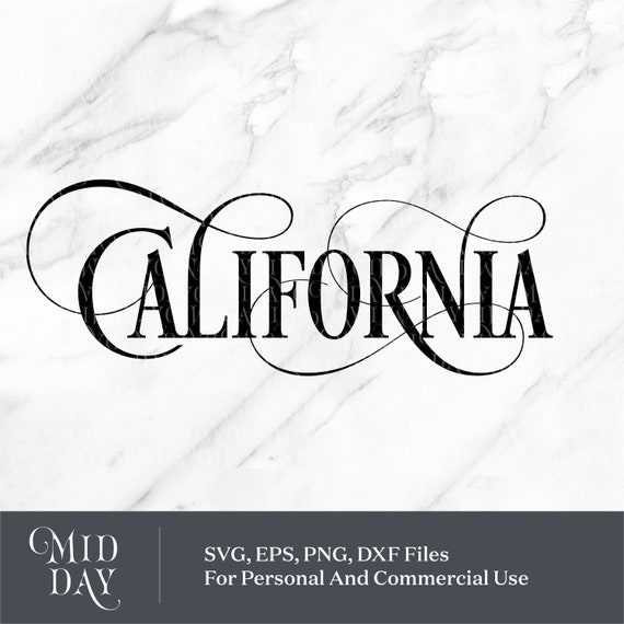 California SVG Cali Svg California Svg File California | Etsy