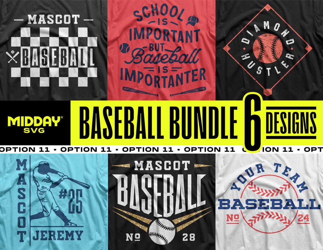 Baseball Svg Png Bundle V11: DIY Customizable Digital Download ...