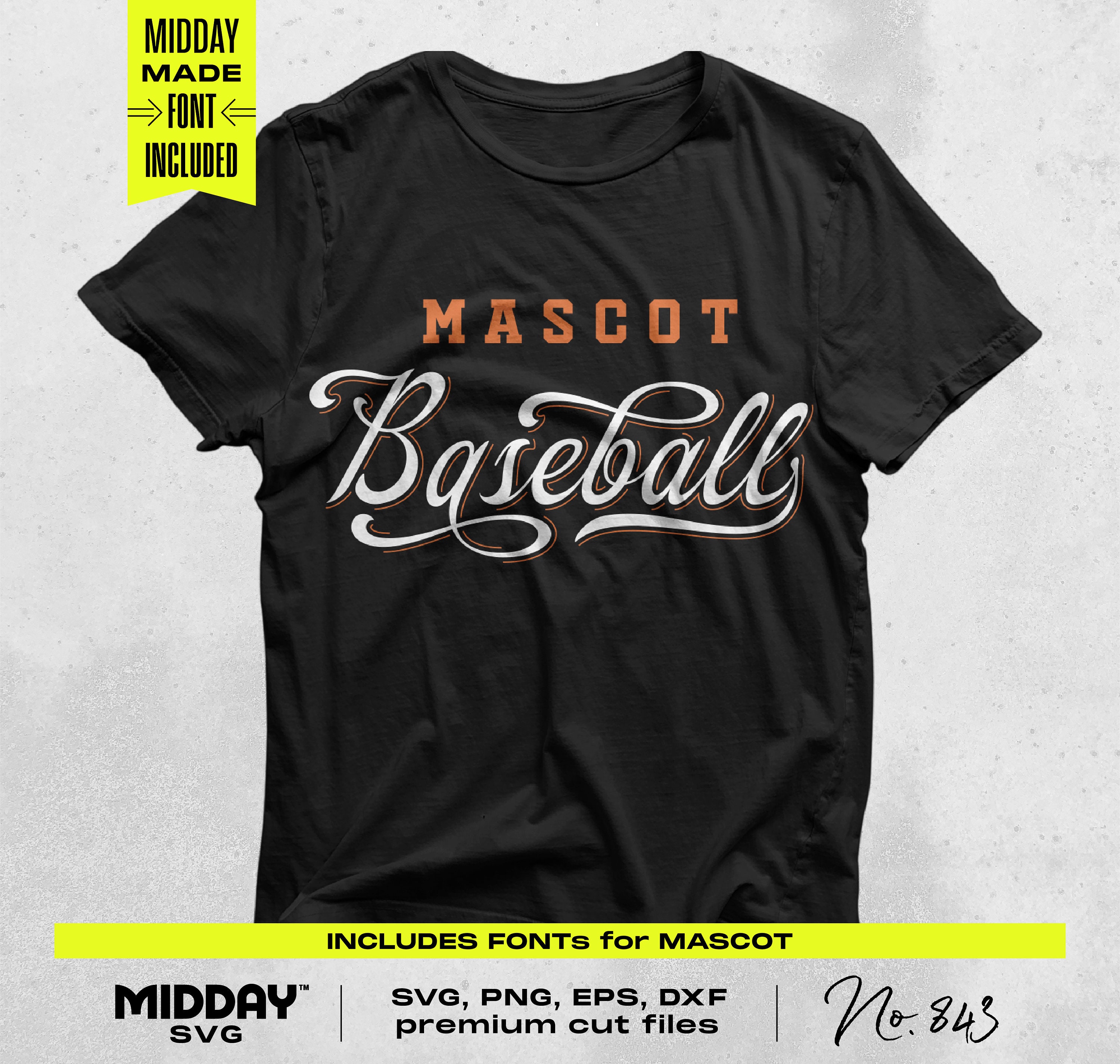 Bold Baseball Template SVG Bundle V10 - Instant Download for DIY Crafts ...