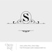S Monogram Download SVG, Split Letter S Initial Svg, Mailbox Family ...