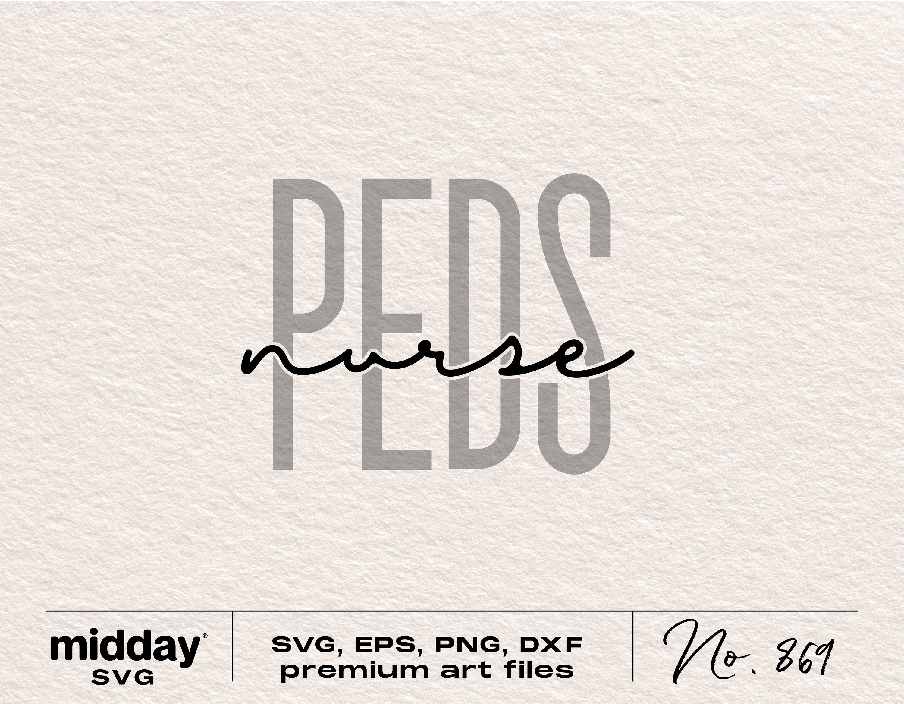 Peds Nurse SVG, PNG, Cut File, Cricut, Silhouette (digital Download) - Etsy