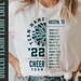Cheer Team Template Svg Cheer Roster Svg Png Svg Dxf Eps Ai | Etsy UK