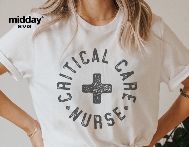 Critical Care Nurse Svg Png Dxf Eps Critical Nurse Shirt - Etsy