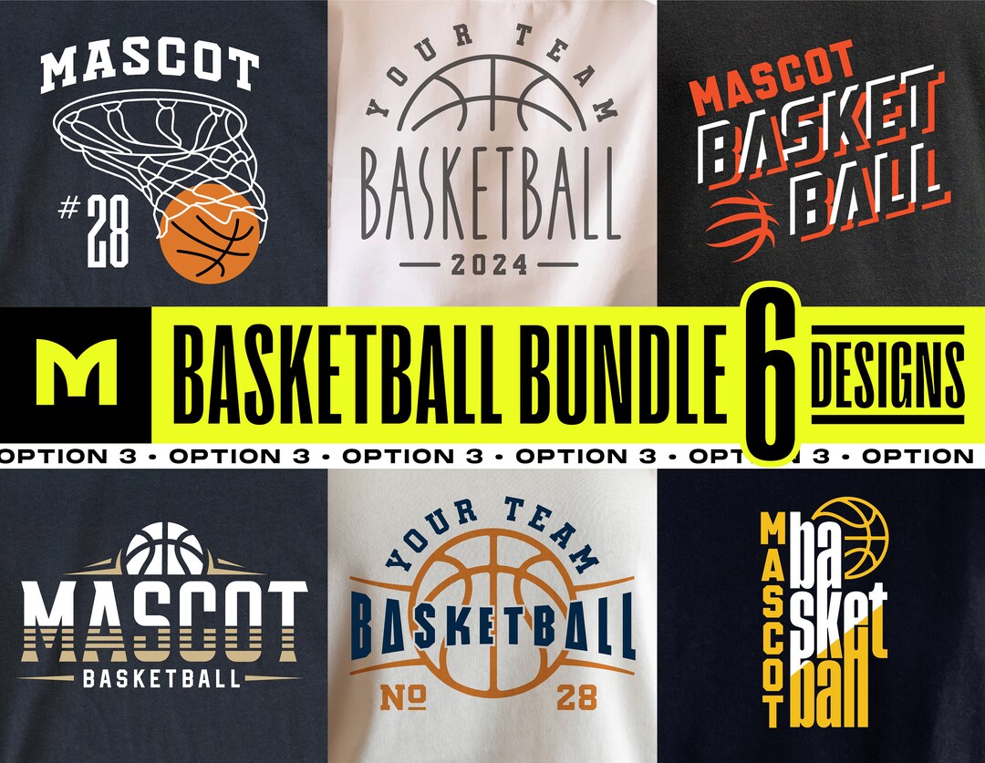 Basketball Bundle Svg Png, Bundle Svg Designs, Team Logo, Svg for ...