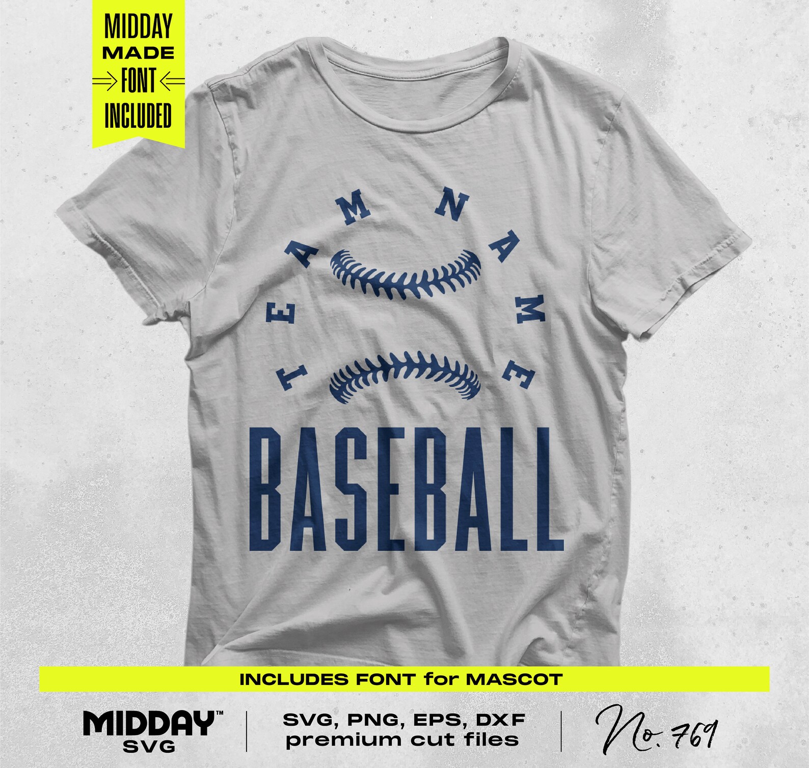 Bold Baseball Template SVG Bundle V10 - Instant Download for DIY Crafts ...