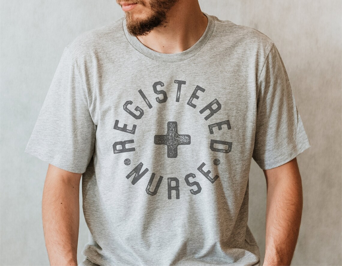 Registered Nurse Svg RN Png Nurse Svg for Shirts Male Nurse - Etsy