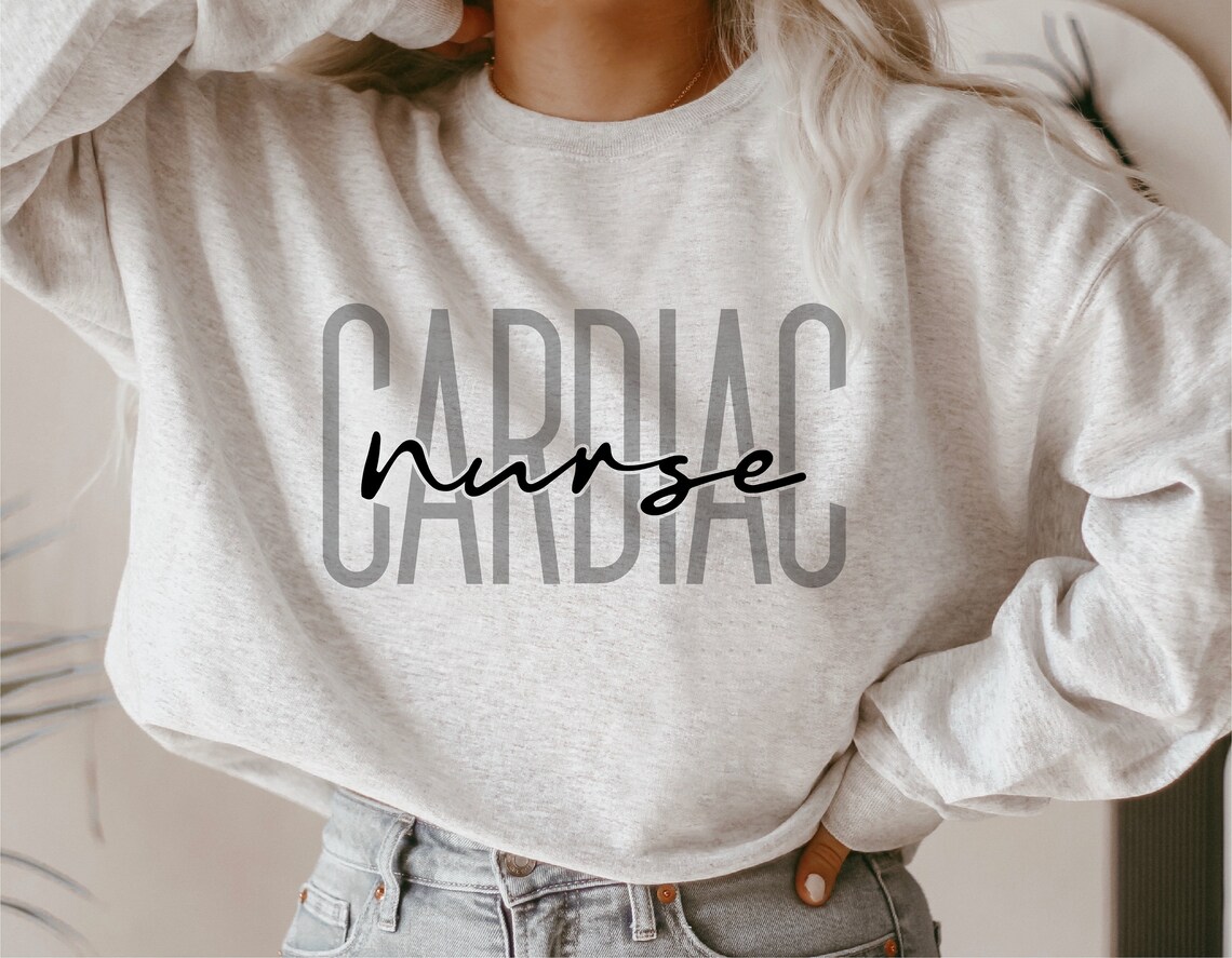 Cardiac Nurse Svg Png Cricut Cut Files Silhouette Digital - Etsy