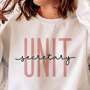 Unit Secretary Svg, Png Dxf Eps Ai, Cricut Cut File, Silhouette ...
