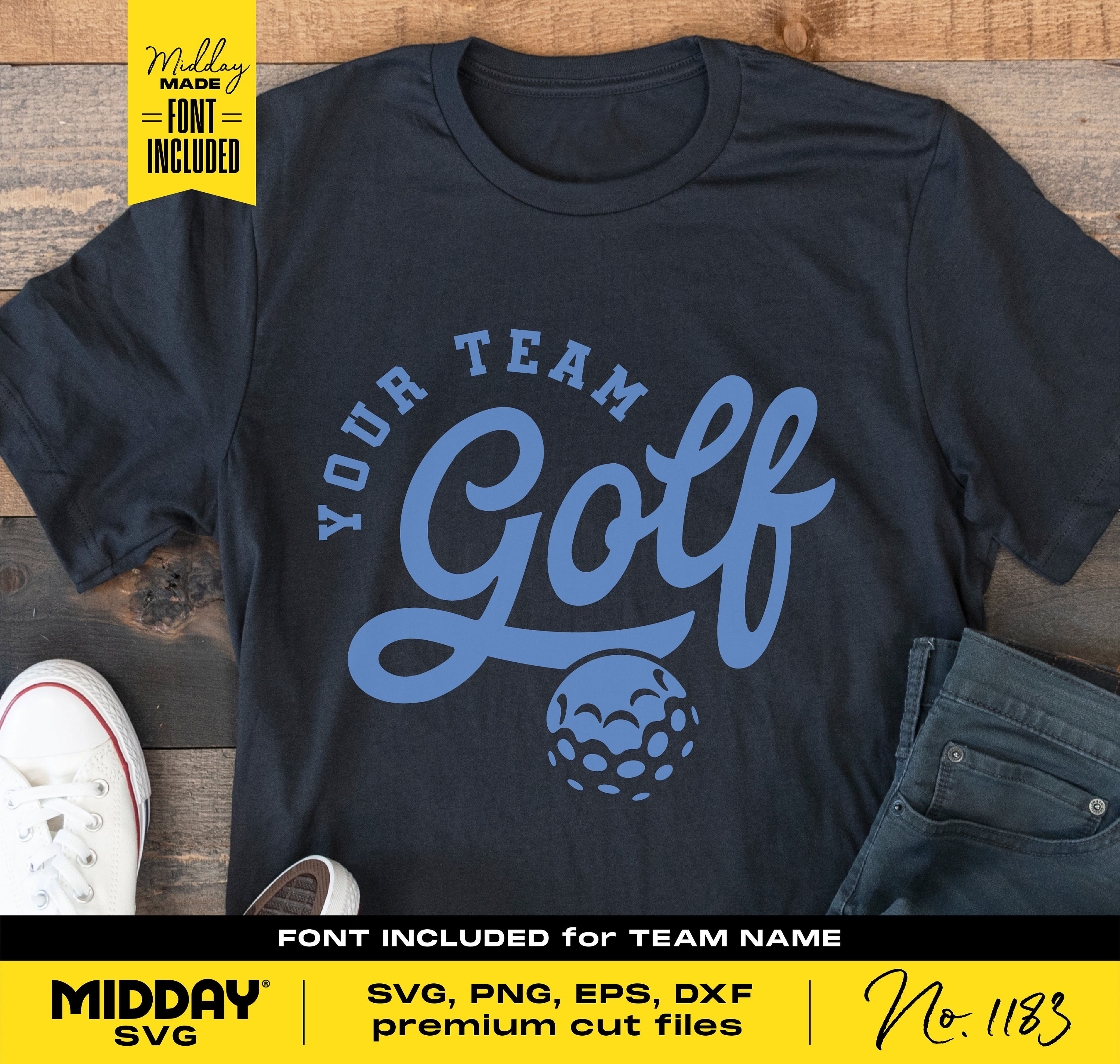 Golf Team SVG Bundle, Golf Shirts Template (digital Download) - Etsy