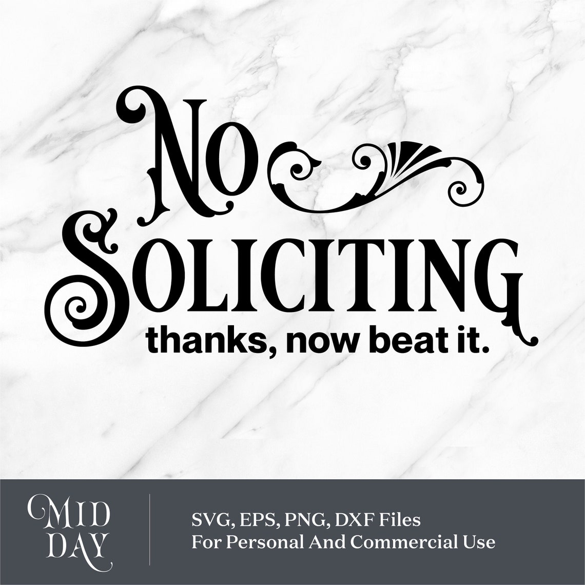 No Soliciting SVG Door Sign Entry Way Sign Svg No Selling | Etsy