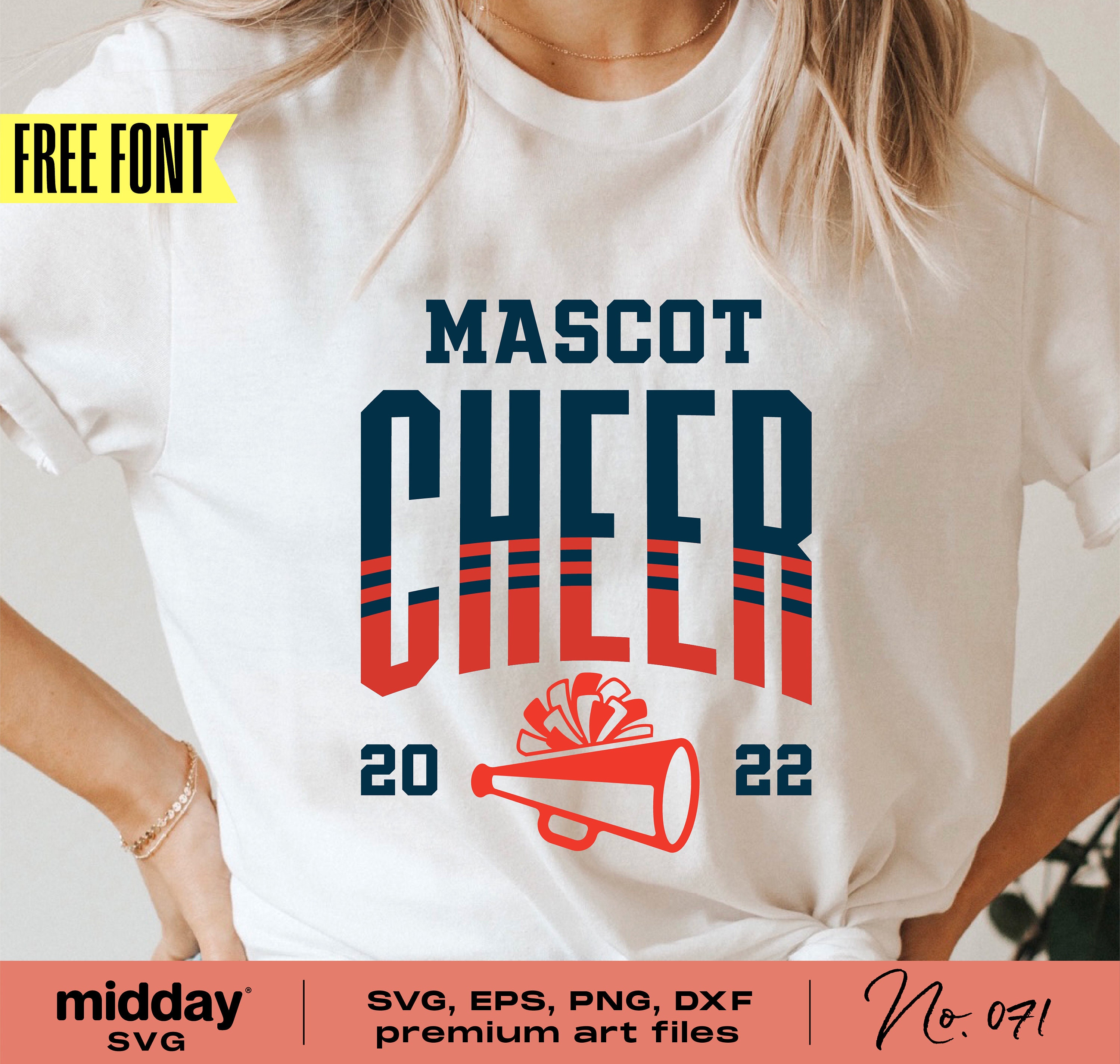 Cheer Svg Cheer Template Svg Cheer Team Megaphone Pom - Etsy