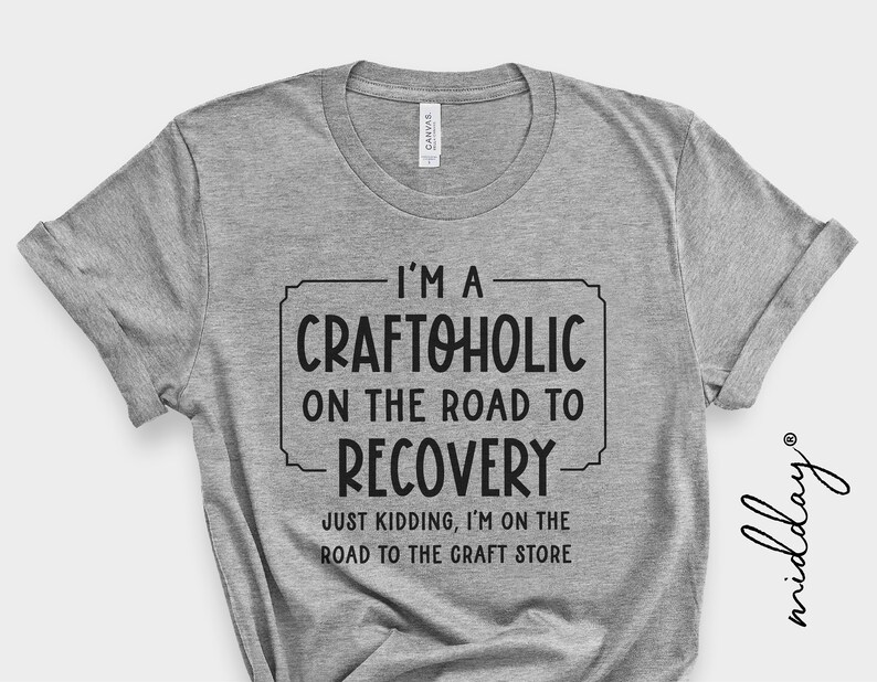 I'm a Craftoholic Svg Funny Crafting Craftaholic Cut - Etsy