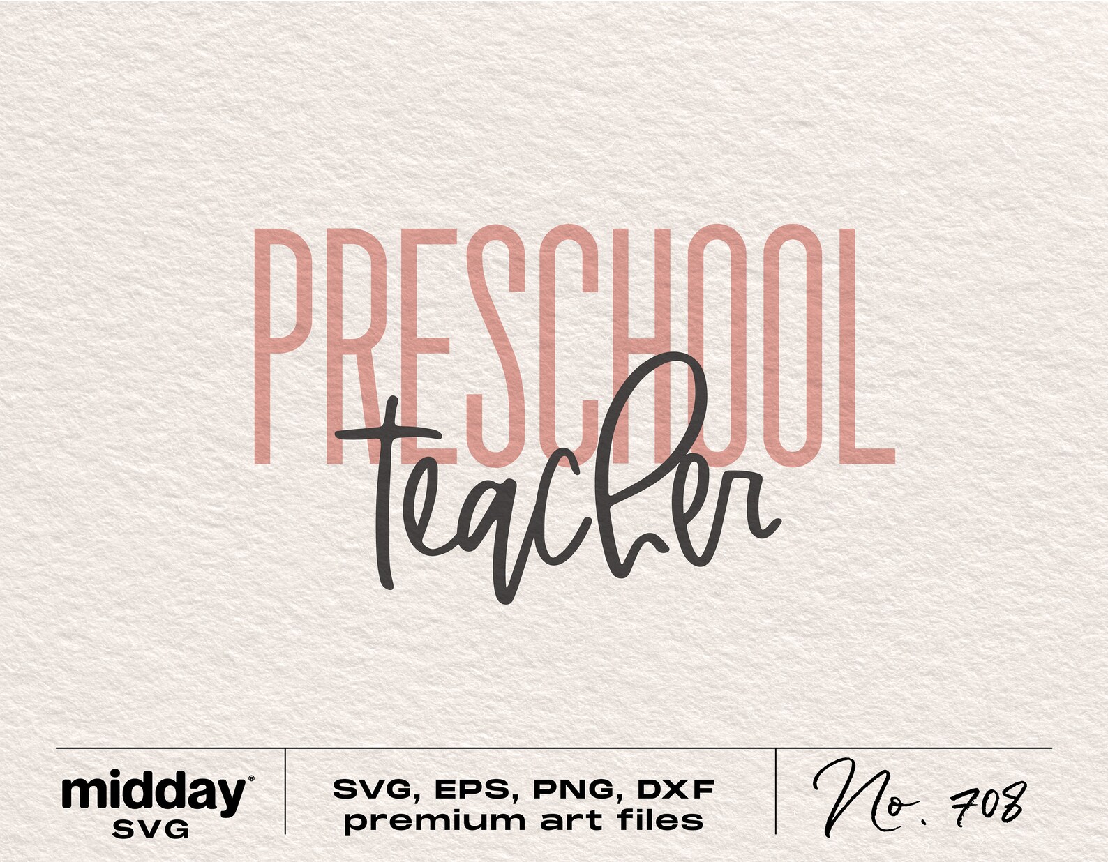 Preschool Teacher Svg Png Ai Dxf Eps Cricut Cut File - Etsy