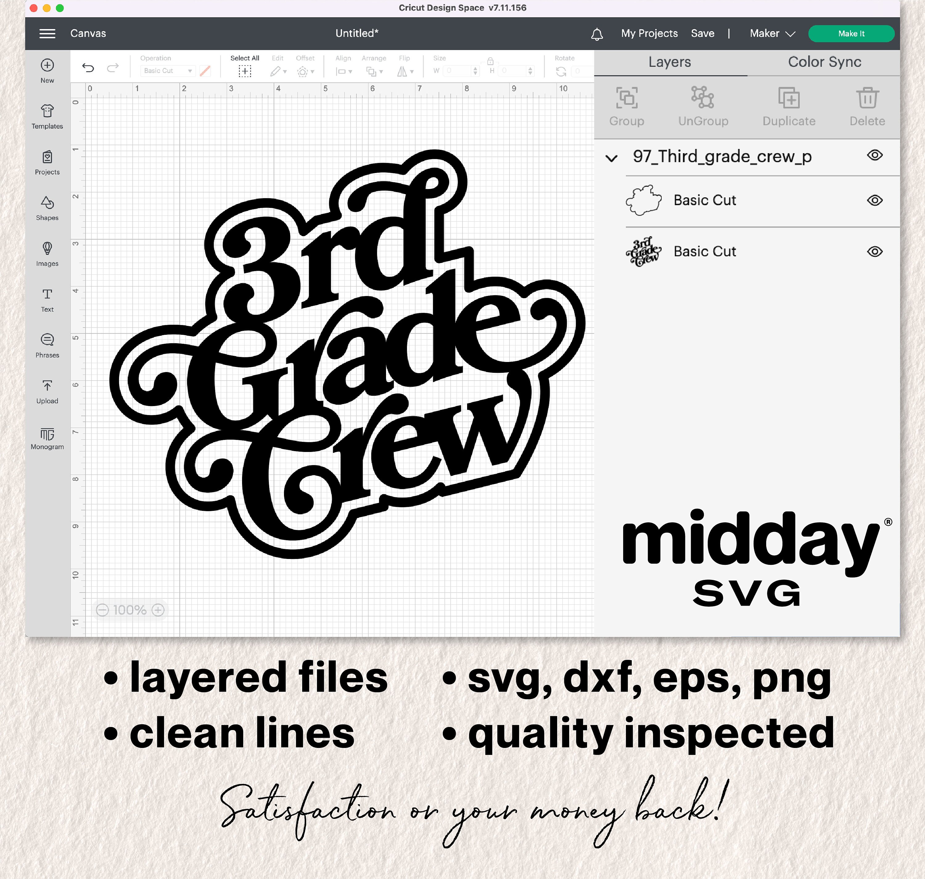 Third Grade Crew Svg Dxf Eps Png Third Grader Svg 3rd Grade - Etsy