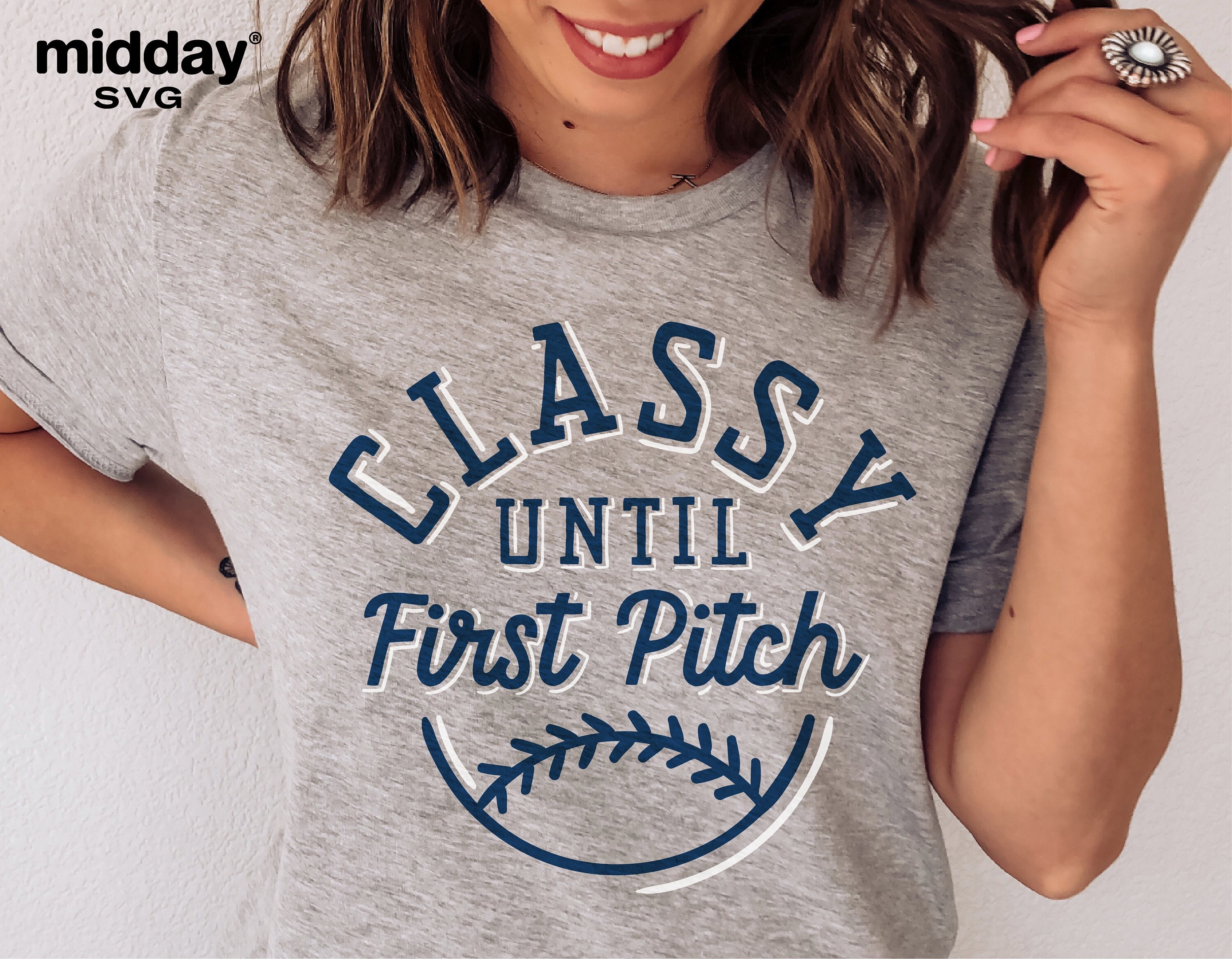 Classy Until First Pitch Svg Baseball Mom Svg Png Eps Dxf Ai - Etsy ...