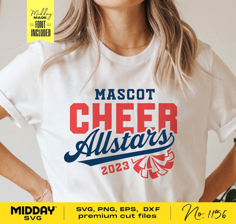 Cheer Allstars Svg Png Cheerleading Allstar Team Shirt - Etsy