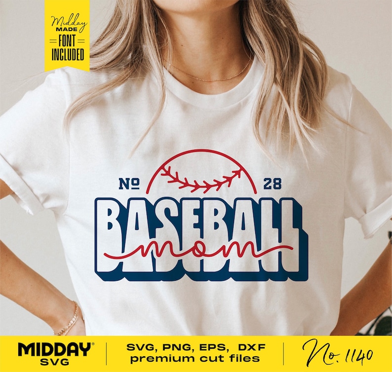 Baseball Mom Svg Png Retro Baseball Shirt Design Svg for - Etsy
