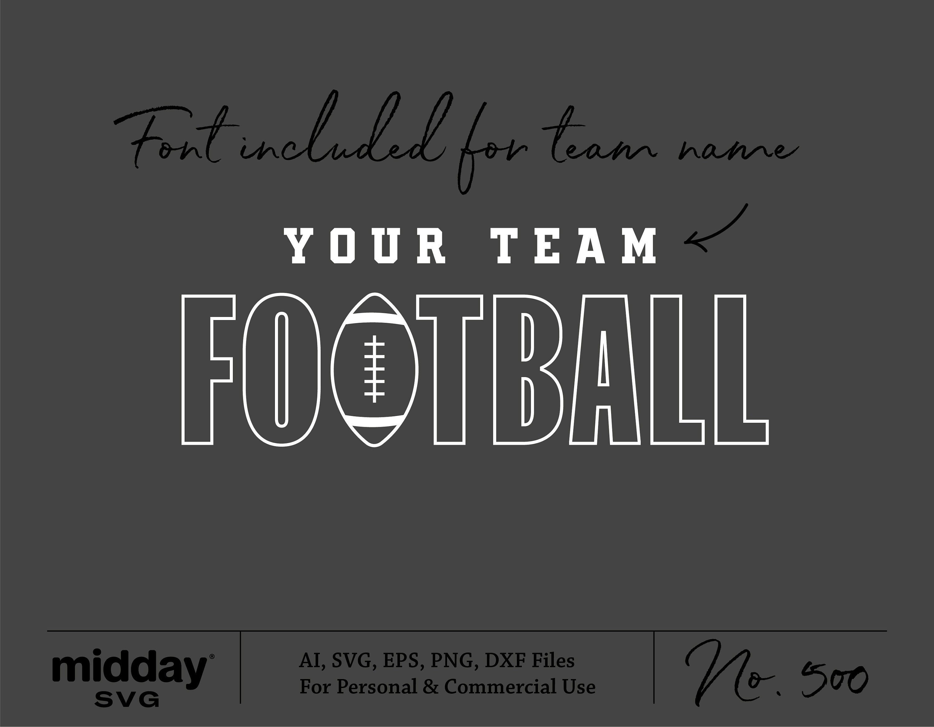 Football Svg Football Cut File Football Template Svg Eps - Etsy