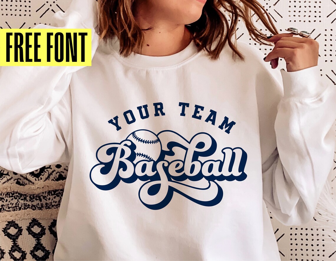 Baseball Team Template Svg Your Team Baseball Png Baseball - Etsy