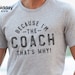 Because I'm the Coach, Coach Svg, Png Dxf Eps, Funny Coach Shirt, PE ...