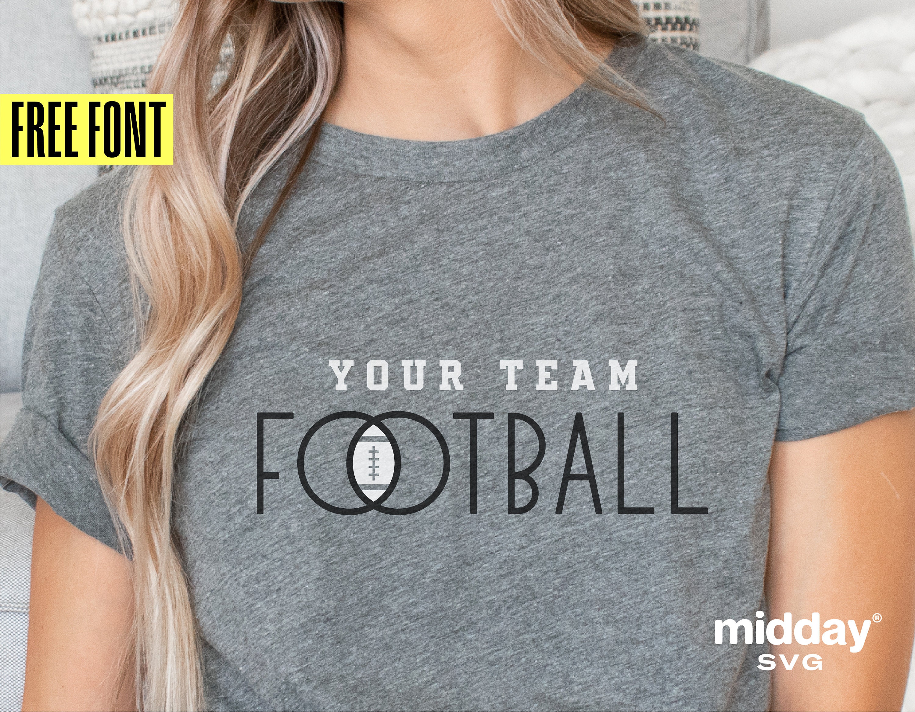 Football Team Shirt Template Svg Png Dxf Eps Ai Cricut | Etsy Canada