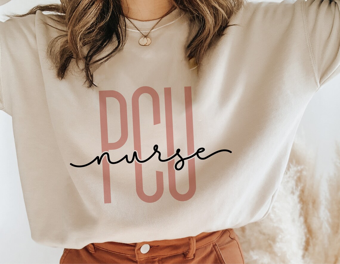 PCU Nurse Svg, Files for Cricut, Svg Png Dxf Eps, PCU Nurse Shirt ...
