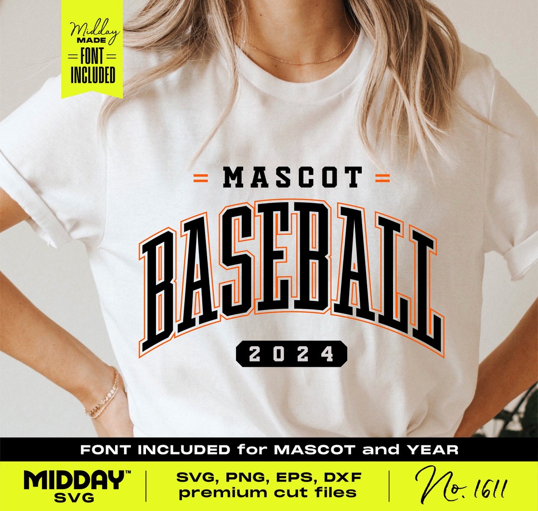 Customizable Collegiate Baseball SVG Team Template - Show Your Team ...
