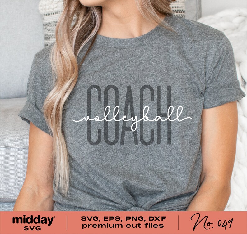 Volleyball Coach Svg Png Dxf Eps Cricut Cut Files - Etsy