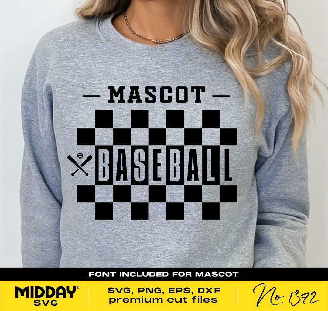 Baseball Svg Png, Checkered Baseball Shirt, Team Template, Team Shirts ...