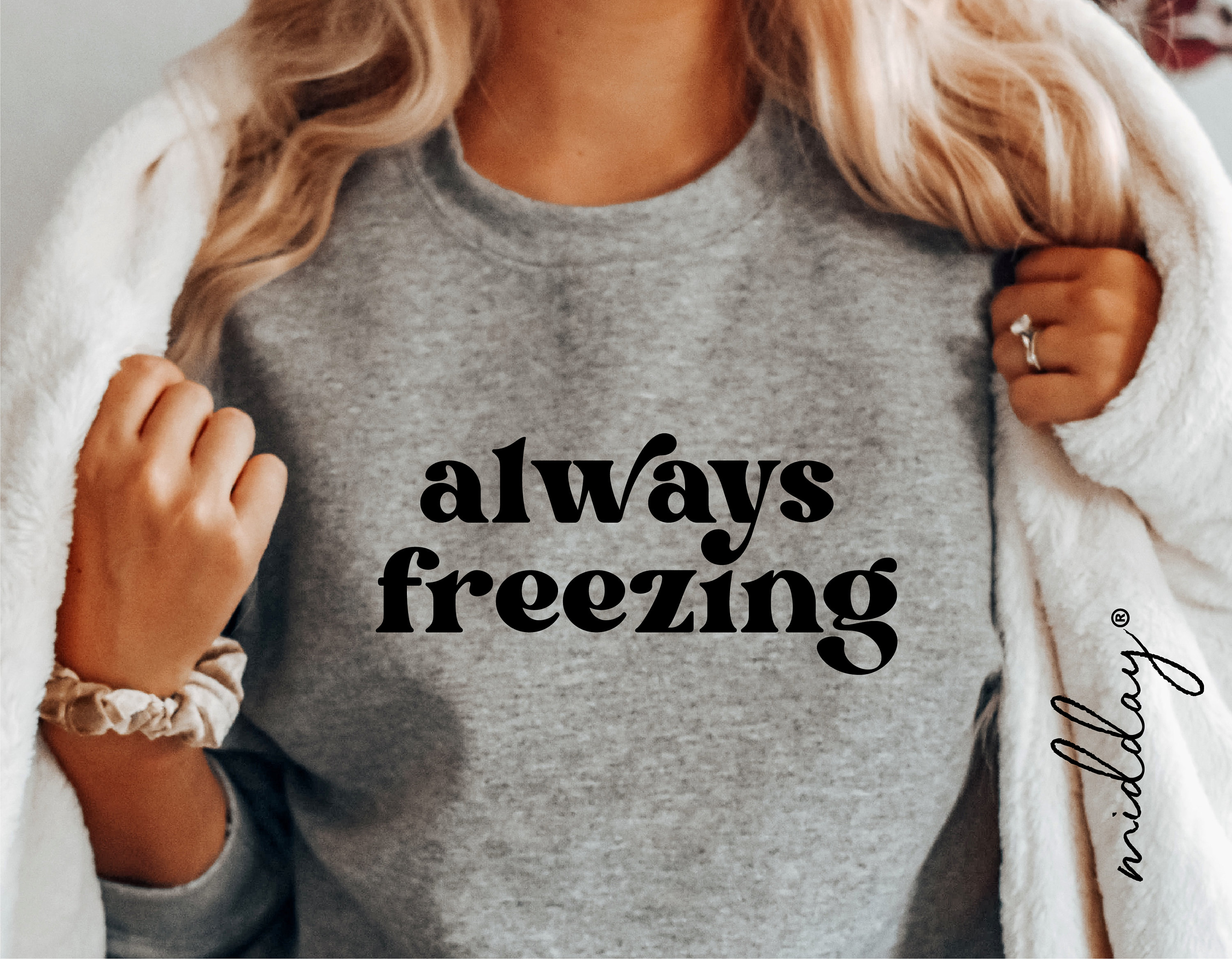 Always Freezing Svg Png, Funny Winter Quote (digital Download) - Etsy