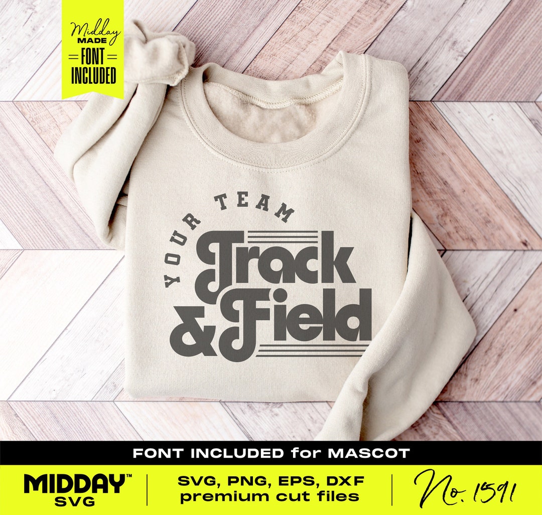 Track and Field SVG PNG - Sporty Graphic for Shirts, Bags, and Sports ...