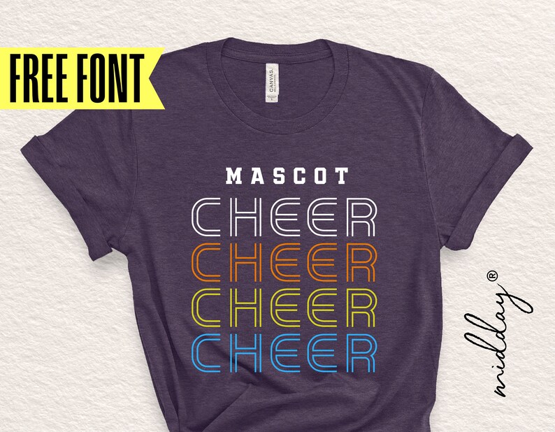 Retro Cheer Svg Cheer Mom Svg Png Dxf Eps Cheerleader Svg - Etsy