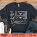 Live Love Football Svg Png Dxf Eps Funny Football Shirt Cut - Etsy
