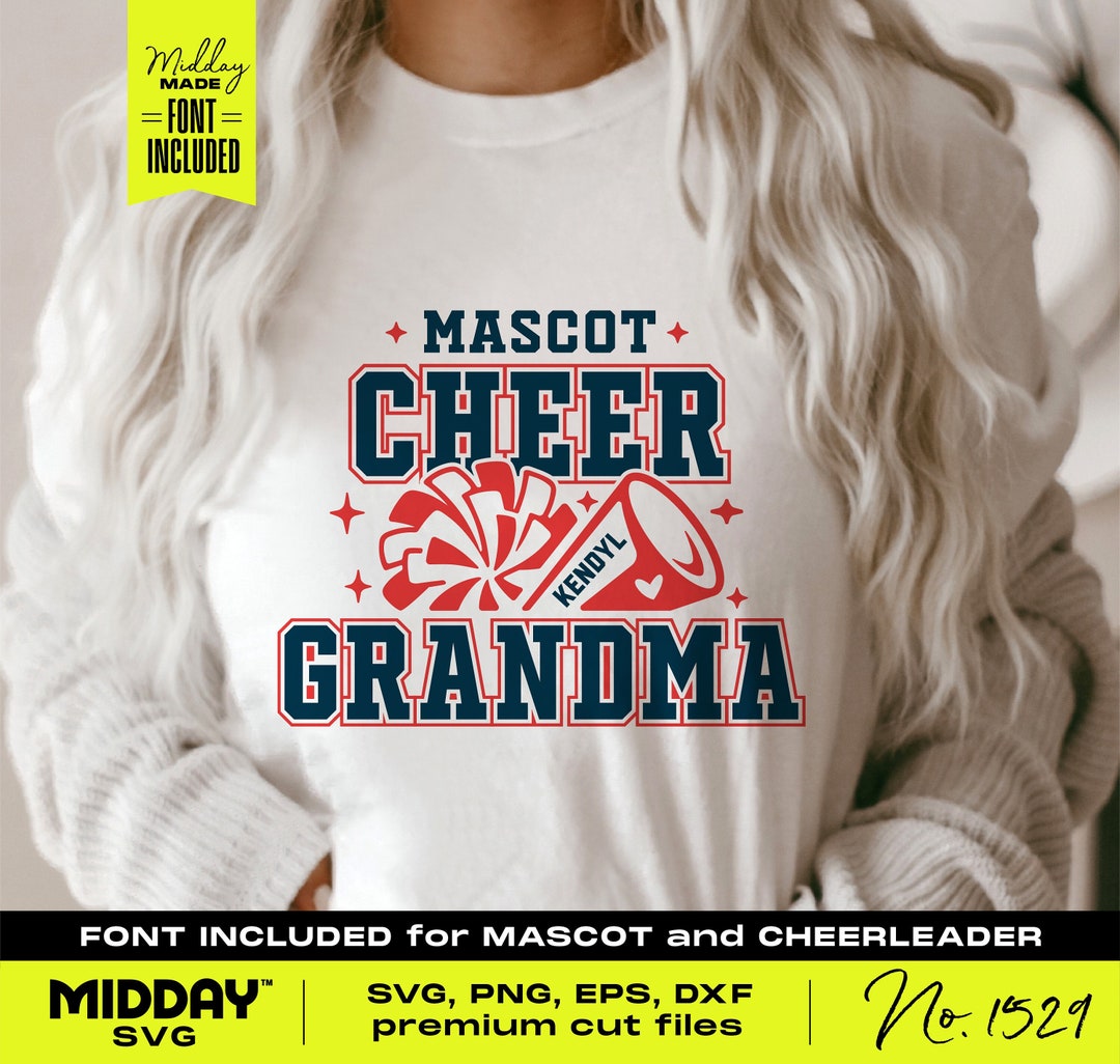 Cheer Grandma Svg Png, Cheerleader Grandma Svg, Cheer Team Shirts, Svg ...