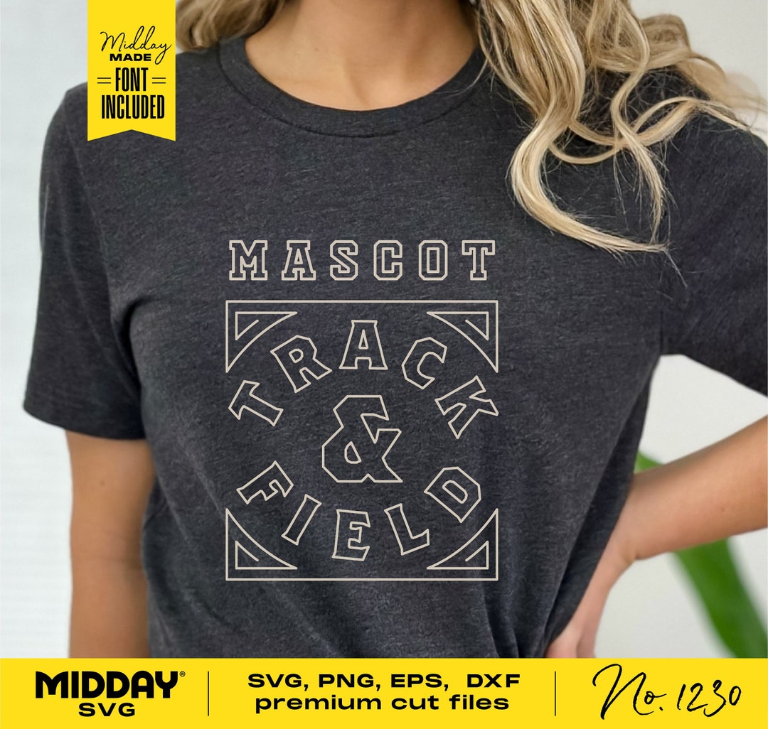 Track and Field Svg, Track and Field Template, Track Cut File, Eps Dxf ...