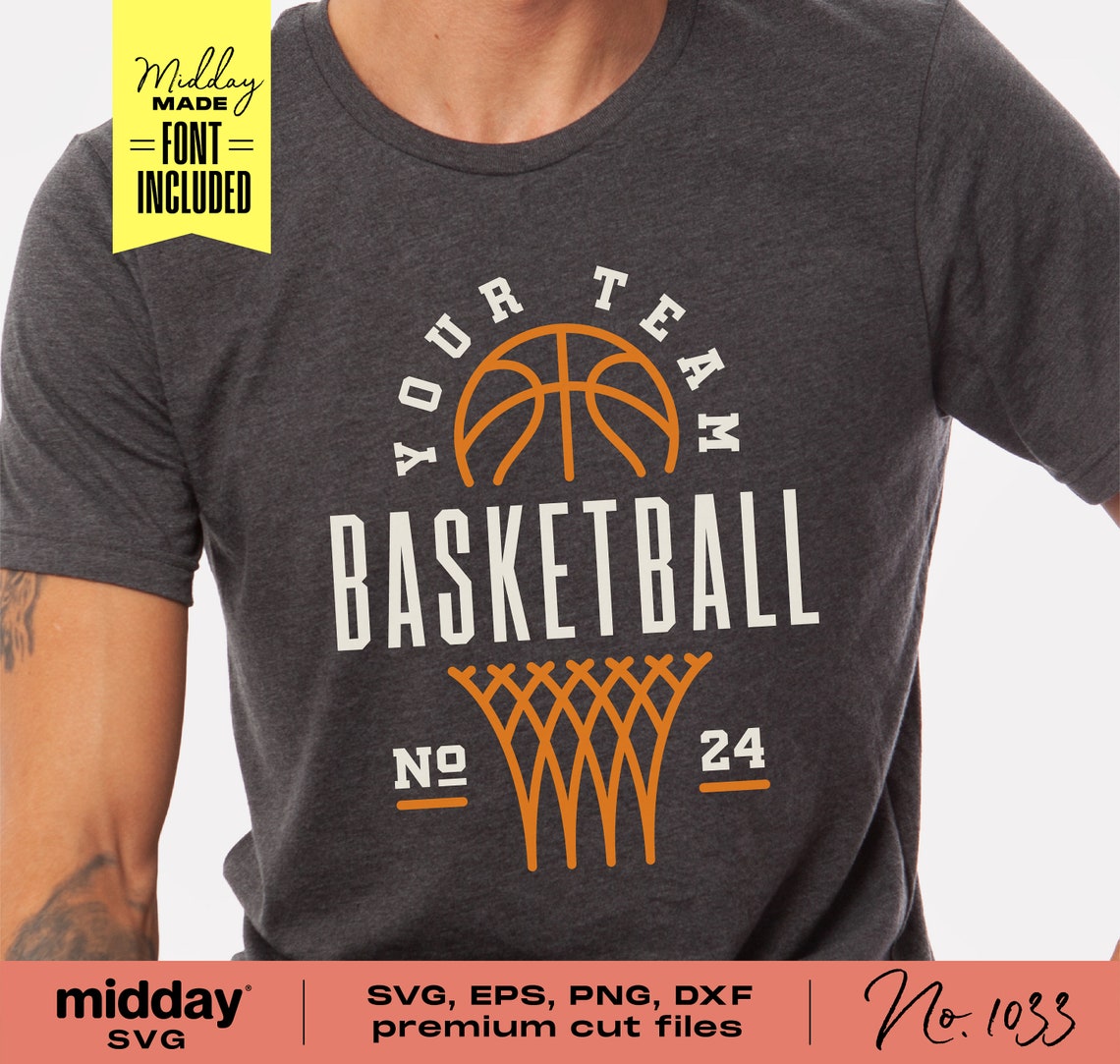 Basketball Team Template Svg Png Dxf Eps Team Logo Shirts - Etsy